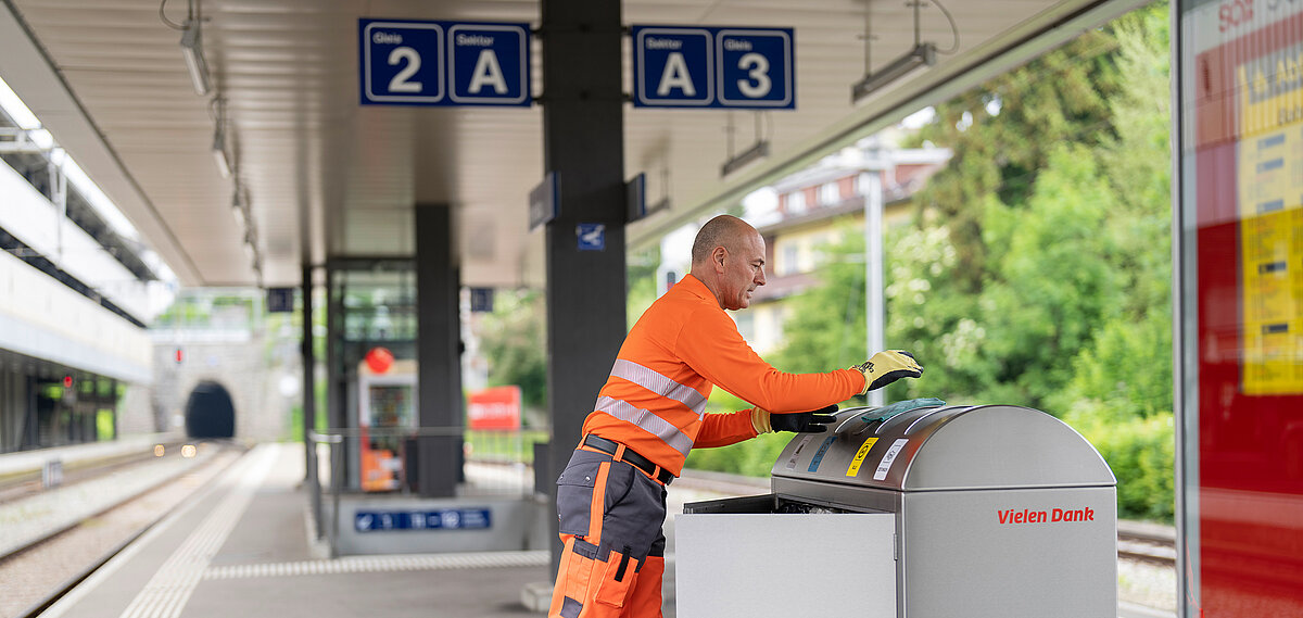 Die SOB sammelt 110570 PET-Flaschen in Herisau